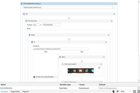 For Each Row With If Condition Object Reference Not Set To An