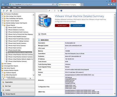 VMware Reporting Tool Auditing Software