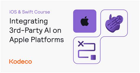 Integrating 3rd Party Ai On Apple Platforms Kodeco