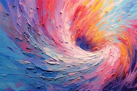 Vibrant Explosion Of Colors In A Swirling Abstract Design Capturing The Energy And Dynamism Of