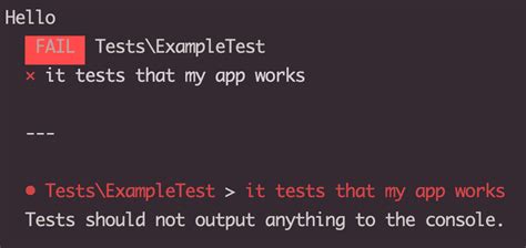 Github Worksomepest Plugin Silence Prevent None Test Output In Your