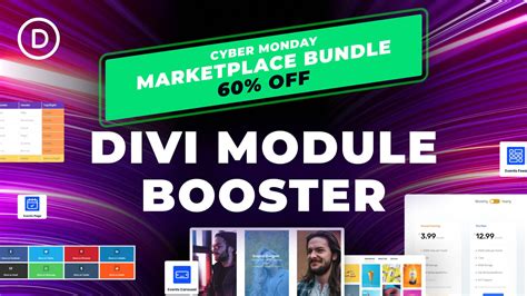Introducing The New Divi Cyber Monday Module Booster Bundle Kerbco Web Services