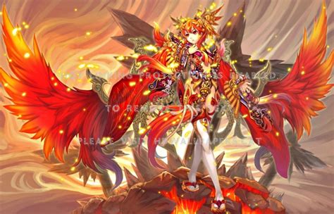 Anime Phoenix Girl Wallpapers Top Free Anime Phoenix Girl Backgrounds