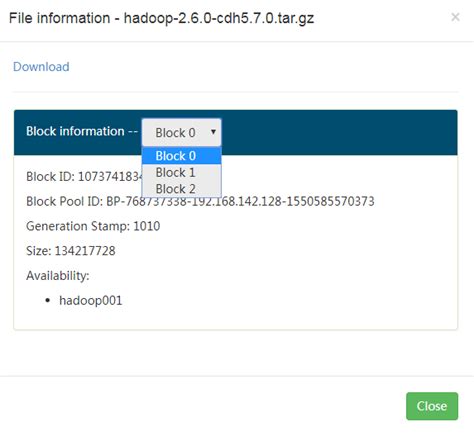 Hadoop web界面解读 大树的博客