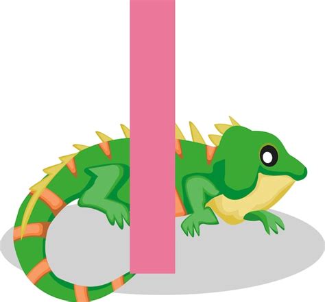 Premium Vector Vector I For Iguana