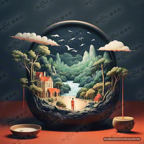 Ai创作图源产地直供宣传海报 昵图网