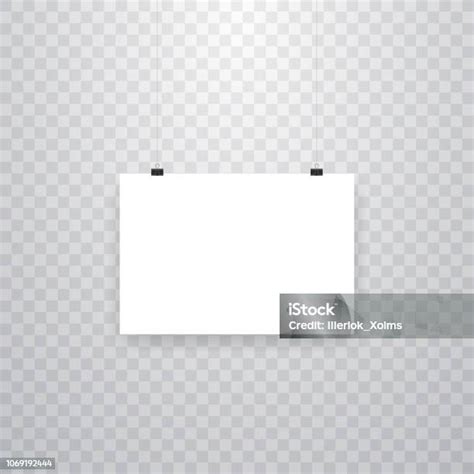 빈 거 사진 프레임 또는 투명 한 배경에 고립 된 포스터 템플릿 사진 그림 프레임 종이 갤러리 포트폴리오 그림 벡터 개념에 대한 스톡 벡터 아트 및 기타 이미지 Istock