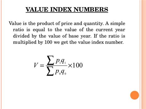 Index Number