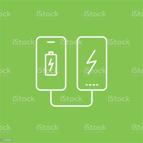 모바일 배터리 아이콘 벡터 Ui 개념의 간단한 요소 그림입니다 모바일 배터리 아이콘 벡터 인포 그래픽 개념 벡터 그림입니다 0