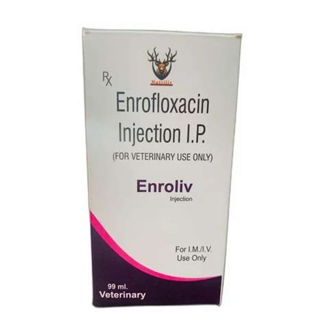 Enroliv Enrofloxacin Injection Ip Packaging Type Bottle 100 Mg At Rs 160 Piece In Ambala