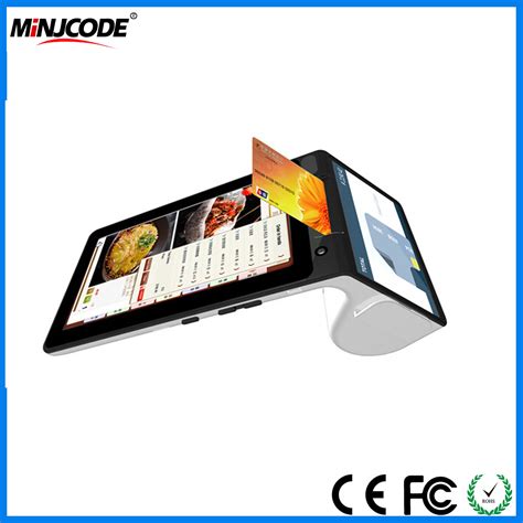 Touch Screen Portable Tablet All In One Intelligent Terminal Pos Ordering Machine Pos