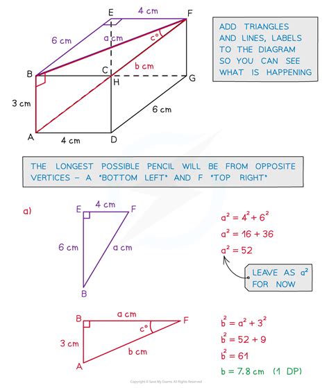 3d Pythagoras And Trigonometry Edexcel Igcse Maths Revision Notes 2022
