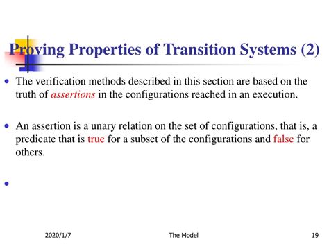 Ppt Introduction To Distributed Algorithms The Model Of Transition