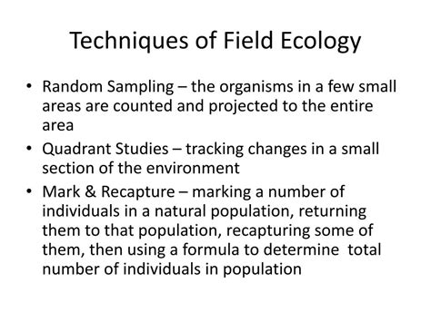 PPT Ecology PowerPoint Presentation Free Download ID 6503058