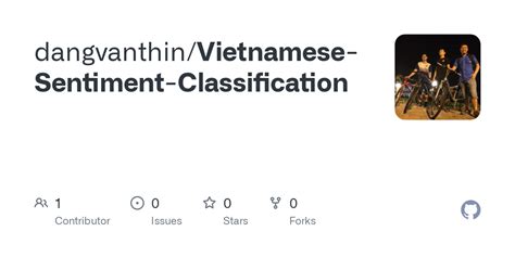 Github Dangvanthin Vietnamese Sentiment Classification