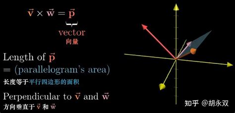 线性代数的本质（5） 向量的点积和叉积 知乎