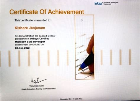 Kishore Janjanam On Linkedin Infosys Ssis Ssisdeveloper Microsoft