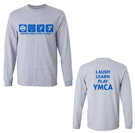 Bas Long Sleeve T Shirt Ymca Staff