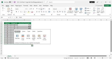 Ctrl Q Di Excel Fungsi Dan Cara Menggunakannya Compute Expert
