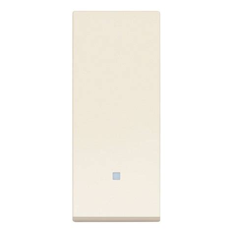 Vimar Linea 1p Illuminable Basculant Switch Hemp Colour 30020 C