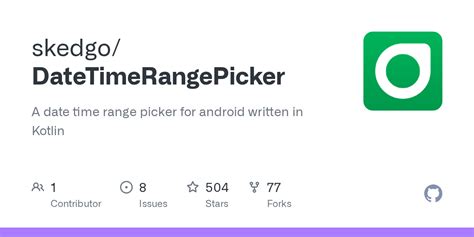 GitHub Skedgo DateTimeRangePicker A Date Time Range Picker For Android Written In Kotlin