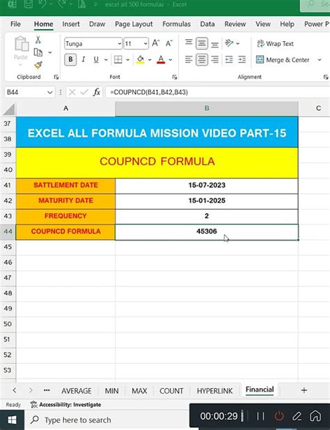 Part 15 Coupncd Excel Exceltips Exceltricks Excelformula Learnmore Techburnershortsfeed