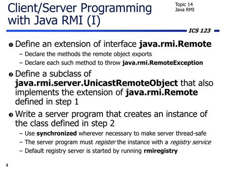 Ppt Java Rmi Powerpoint Presentation Free Download Id4786539