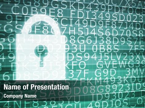 Internet Technology Security Digital Signature Powerpoint Template