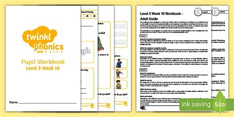 Ch Saying Sh And C Level Week Phonics Workbook