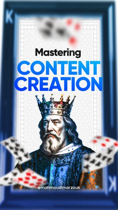 Mahmoud Marzouk On Linkedin Mastering Content Creation Like Playing Cards