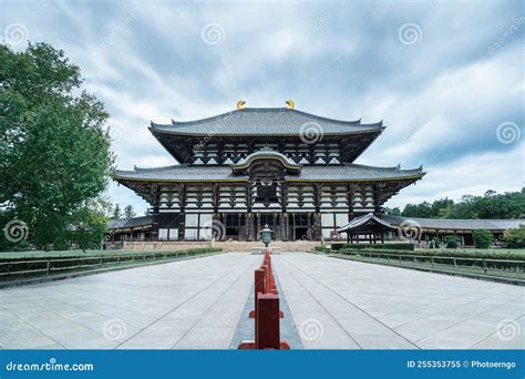 Traditional Buddhist Templetodaiji Temple In Narajapan Built In 752