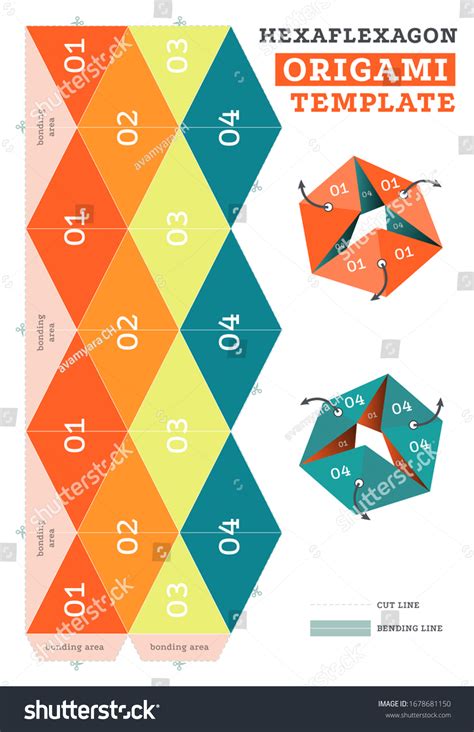 Hexaflexagon Photos And Images Shutterstock