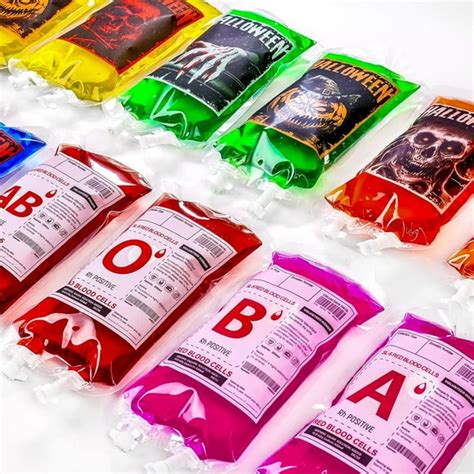 Blood Bags Halloween