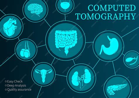 Premium Vector Computed Tomography Medicine Vector Mri Poster