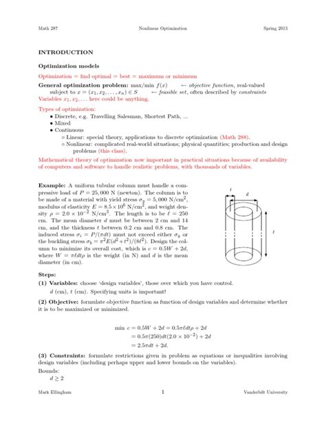 nonlinear optimization pdf mathematical optimization errors and residuals