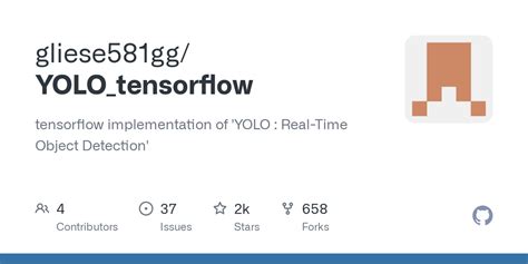 github gliese581gg yolo tensorflow tensorflow implementation of