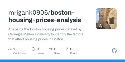 Github Mrigank0906 Boston Housing Prices Analysis Analyzing The Boston Housing Prices Dataset