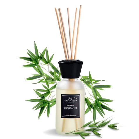 Spa Reed Diffuser White Bamboo Home Fragrance Kirona Scent