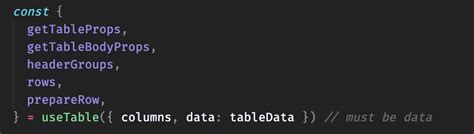 javascript react table getting issue typeerror cannot read property