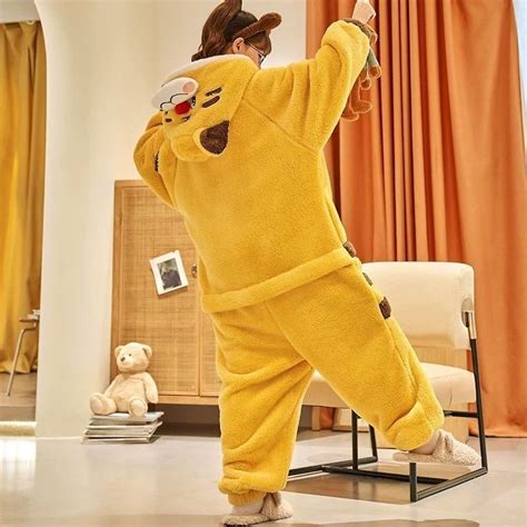Buy Yellow Tiger Onesie Kigurumi Matching Pajamas For Couples Christmas