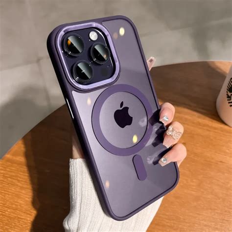 Deep Purple Magnetic Alloy Iphone 14 Pro Max IconcΛses
