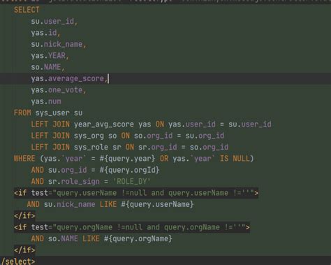 Idea格式化sql语句加上 条件之后之前设定的规则不 起作用了java Csdn问答