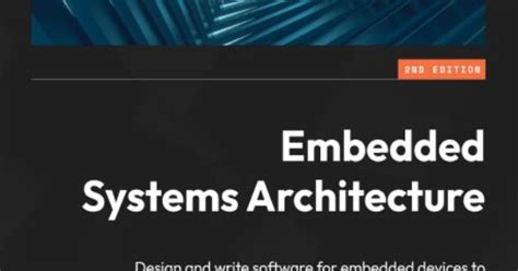 Mahmoud H Saad On Linkedin Embedded Systems Architecture Second Edition