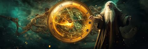 시간을 조종하는 마법 회중 시계 일러스트⏱ 오픈프롬프트 openprompt