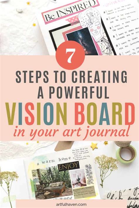How To Make A Vision Board Art Journal In 7 Steps Artful Haven