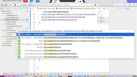 52 Swift Xcode Map With User Location Youtube