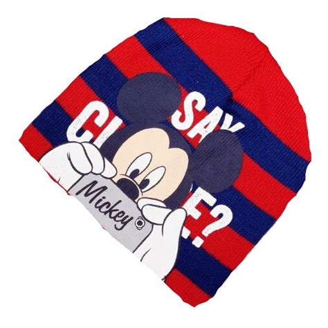 Caciula Mickey Mouse Say Cheese Rosu 54 Cm Emag Ro