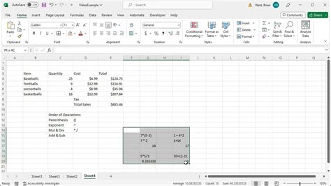 13 More Complex Formulas Youtube