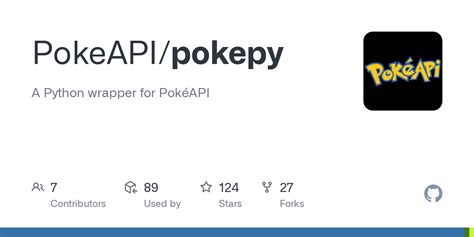 Github Pokeapipokepy A Python Wrapper For Pokéapi