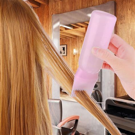 Root Comb Applicator Bottle Brush 6oz Hair Dye And Scalp Treatment Tool